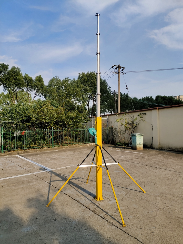 Factory Supply Adjustable 9m Locking Aluminum Antenna Mobile Telescopic ...