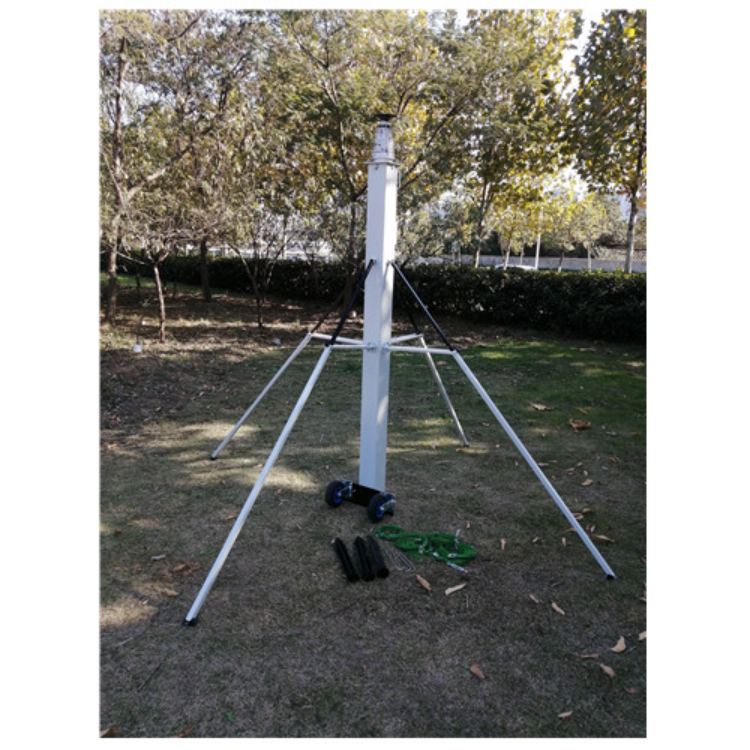 Buy Wholesale China 2021 Portable Tripod 12m Telescoping Winch Mast ...