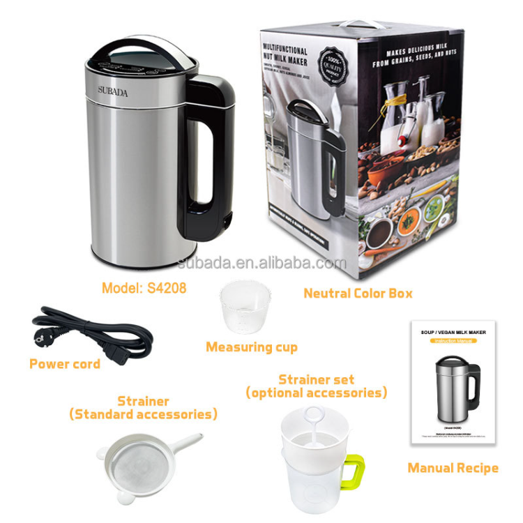 Buy Wholesale China Best Sell Raw Nuts Almond Milk Maker Machine Multi ...