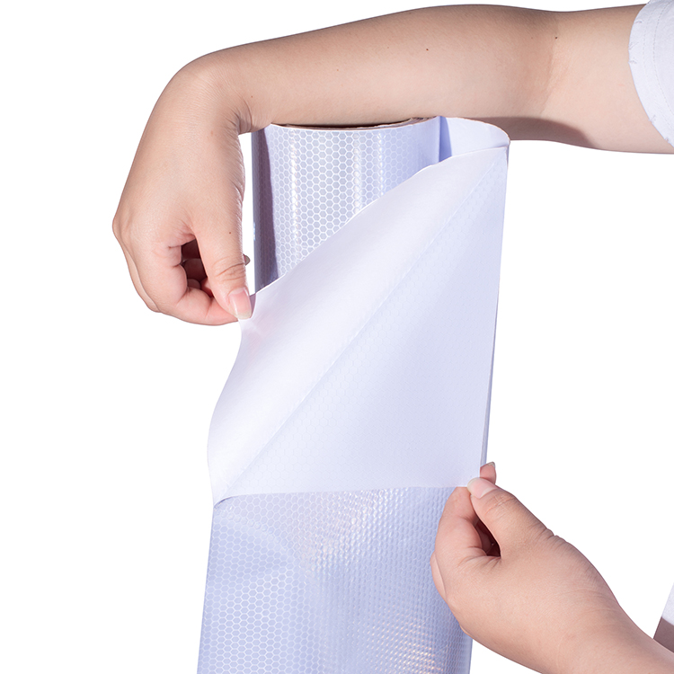 Buy Wholesale China Pvc Material And Reticular Fiber Reflective Film ...