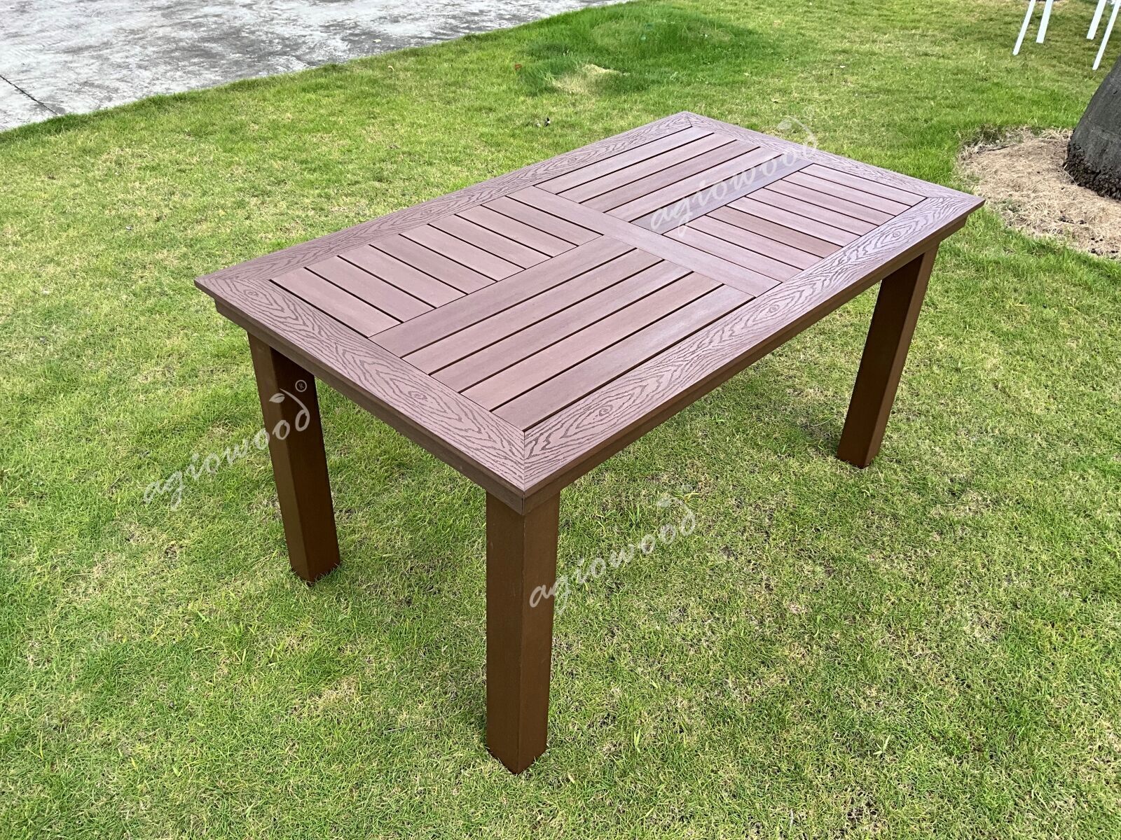 Buy Wholesale China Outdoor Dining Table (rectangle) - Wpc Tabletop ...