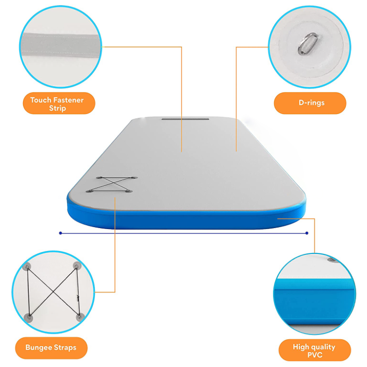 Buy Wholesale China Drop Stitch Pvc Teak Inflatable Swim Platform ...