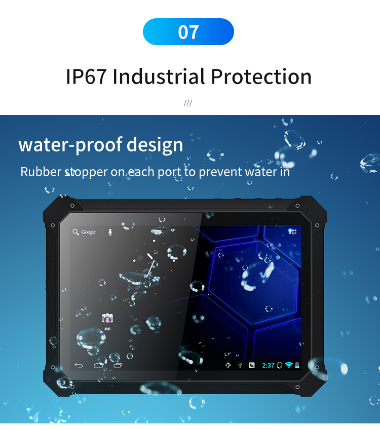Buy Wholesale China Rugged Ip67 Industrial Tablet Pc With Fingerprint ...