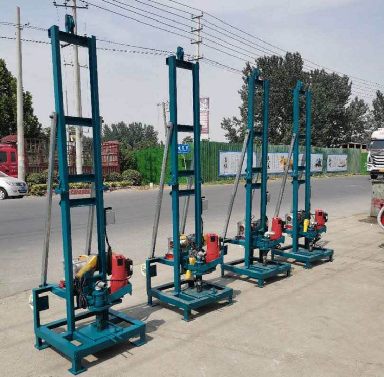 Portable 200m Hydraulic Diesel Water Well Rock Drill Rig Machine Water ...
