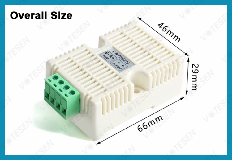 Buy Wholesale China Rs485 Modbus Temperature Humidity Transmitter With ...