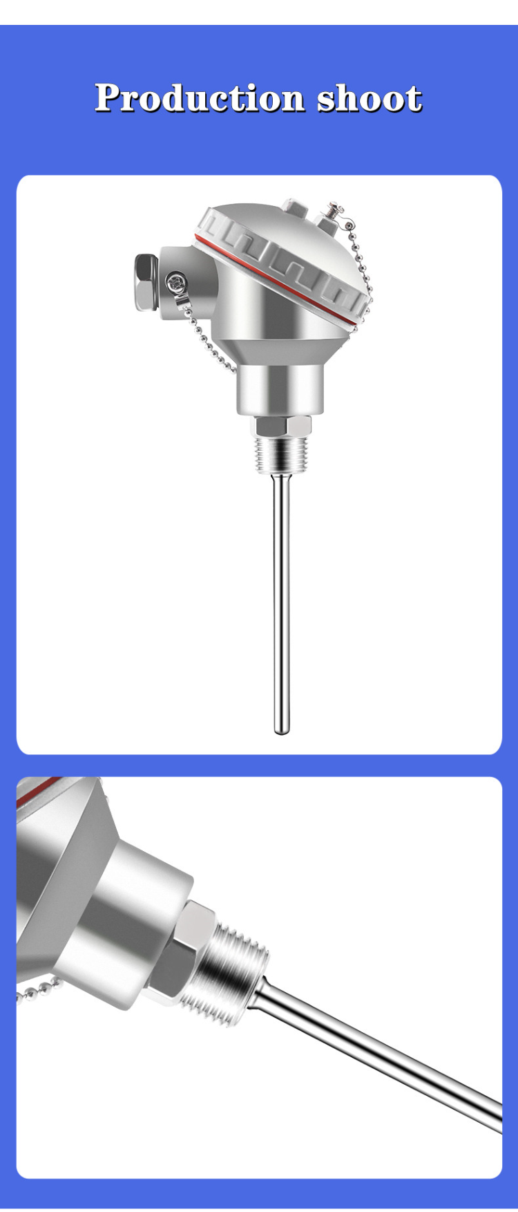 Buy Wholesale China Pt100 Temperature Sensor Integrated Temperature ...