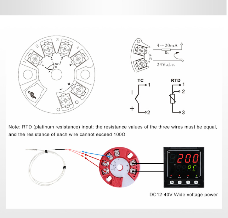 Temperature Transmitter Module With Hart Protocol - Buy China Wholesale ...