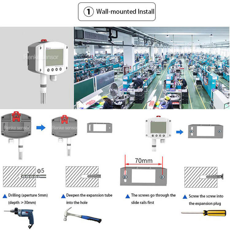 New Iot Temp Rh Transmitter Humidity And Temperature Sensor For ...