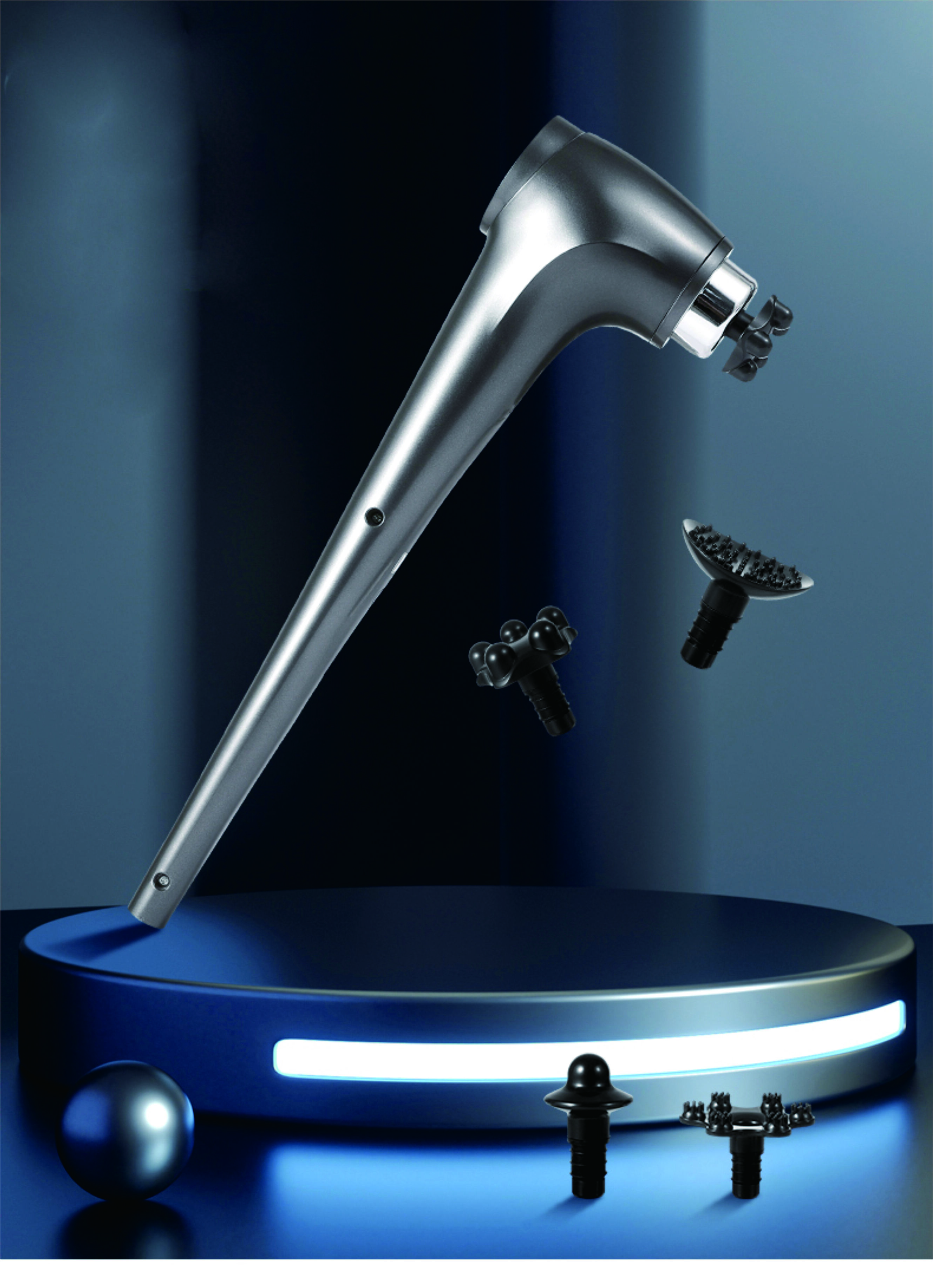 8.4v Wireless Whole Body Small Multi-vibration Relax Muscle Lcd Touch ...