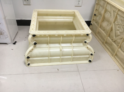 Buy Wholesale China Abs Square Shape Base Plastic Concrete Making ...