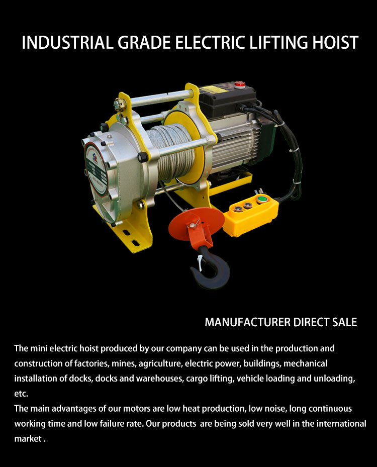 Buy Wholesale China Kcd Multifunctional Electric Hoist Single Phase ...