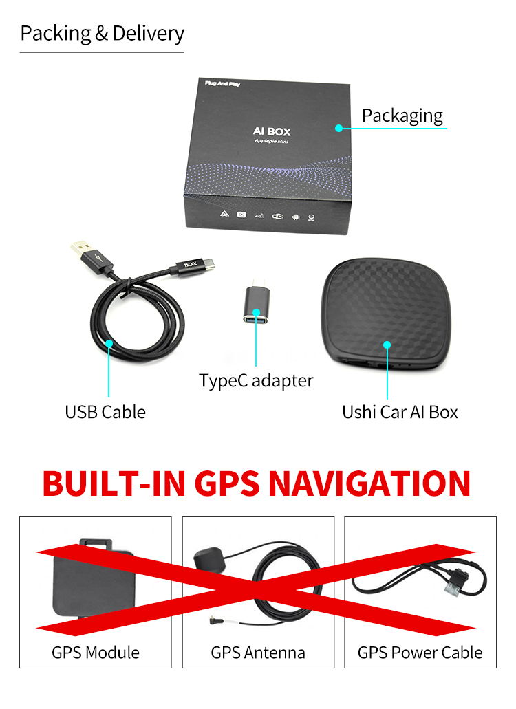 Plug And Play Wireless Carplay Ai Box Carplay Universal Wireless ...