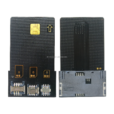 Gialer Sim Card Program Kit, Card Reader + 5pcs Usim Cards + 3 In 1 ...