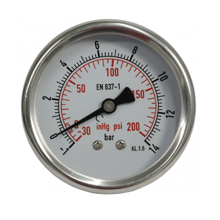 Buy Wholesale China Huben Straight Manovacuometer With Scale -1 +1kgf ...