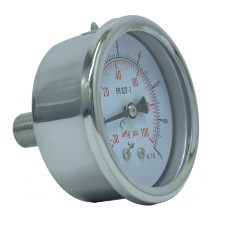 Buy Wholesale China Huben Straight Manovacuometer With Scale -1 +1kgf ...