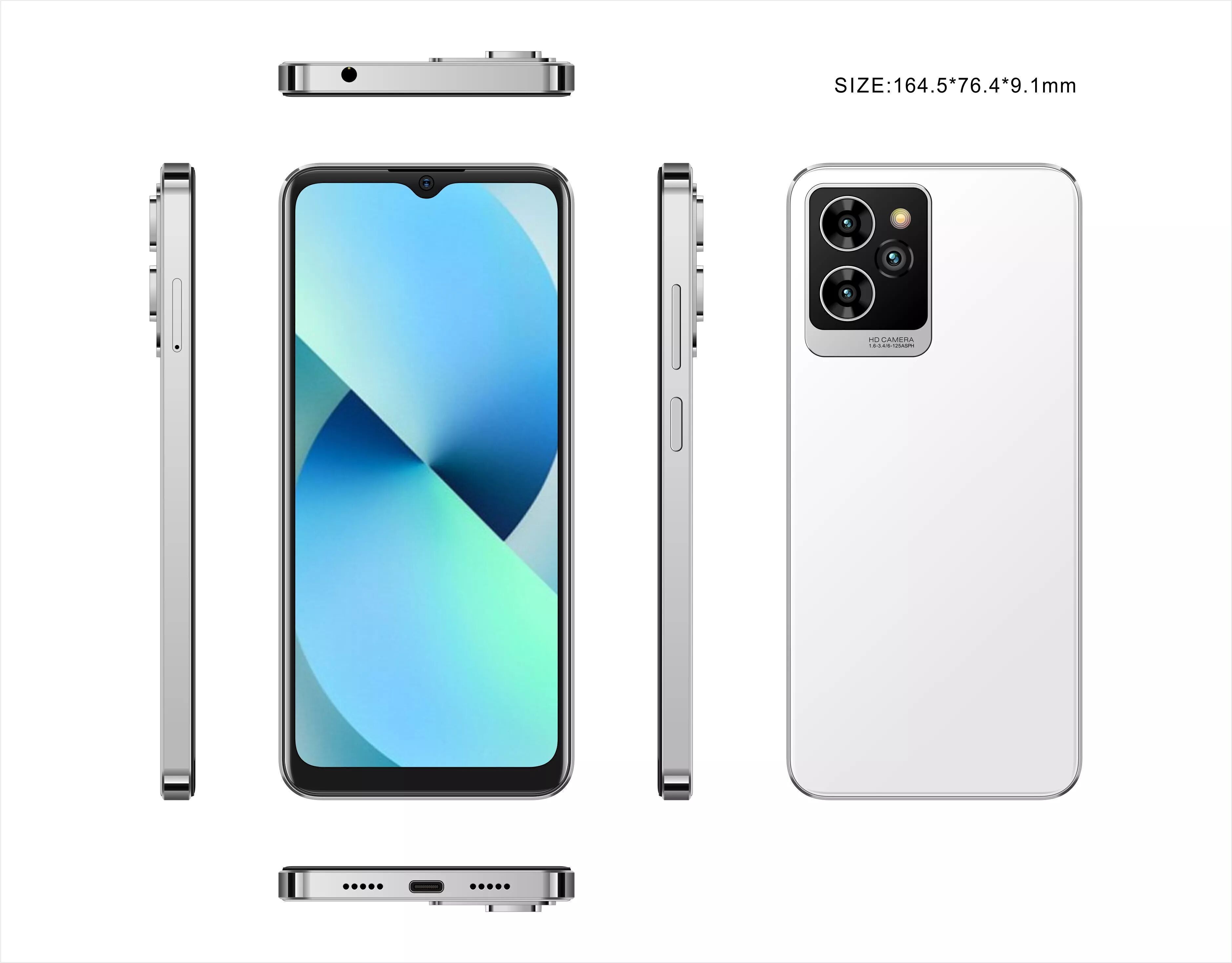 Bulk Buy China Wholesale Gsm Phones 5000mah 6.5inch 8+128gb 3g 4g 5g ...