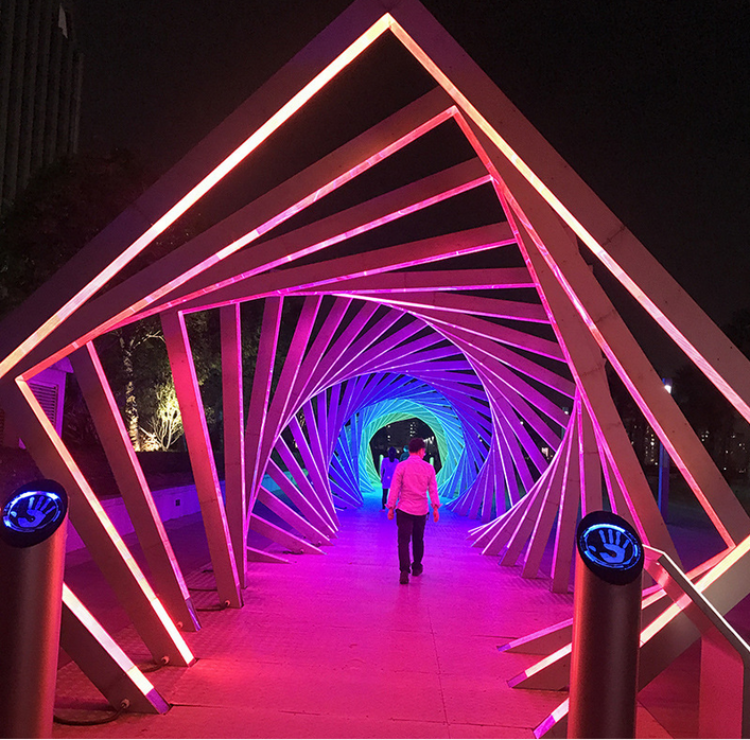 Buy Standard Quality China Wholesale 3d Led Time Tunnel New Arch Motif ...