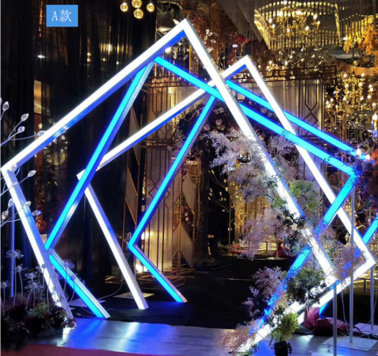 Buy Standard Quality China Wholesale 3d Led Time Tunnel New Arch Motif ...