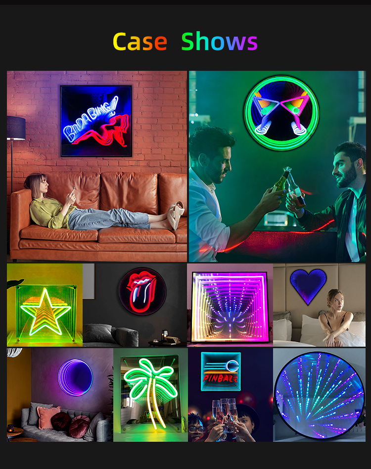 Buy China Wholesale Custom Infinity Mirror Living Room Bathroom ...