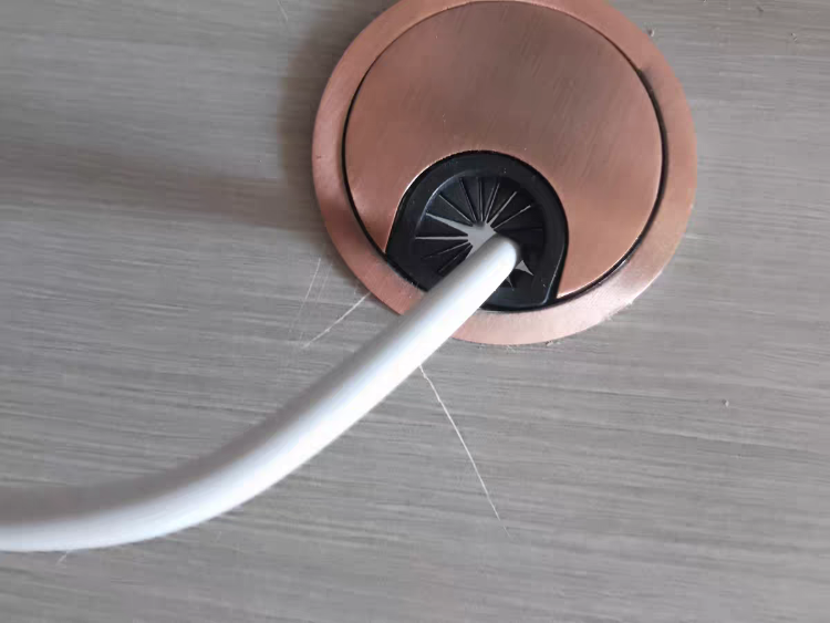 Buy Wholesale China Office Wire Box Round Computer Grommet Cover Box ...