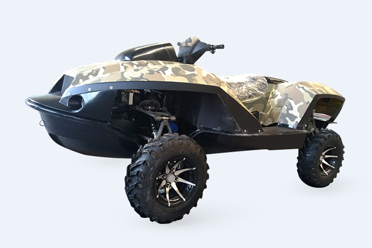 Buy Wholesale China New Design Amphibious Motor Boat High Speed Quad ...