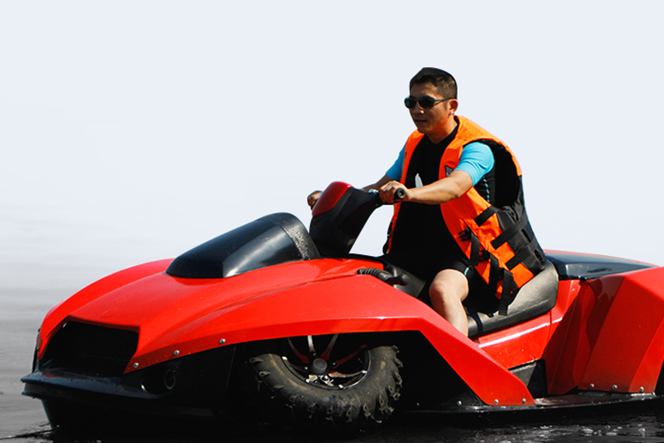 Buy Wholesale China New Design Amphibious Motor Boat High Speed Quad ...