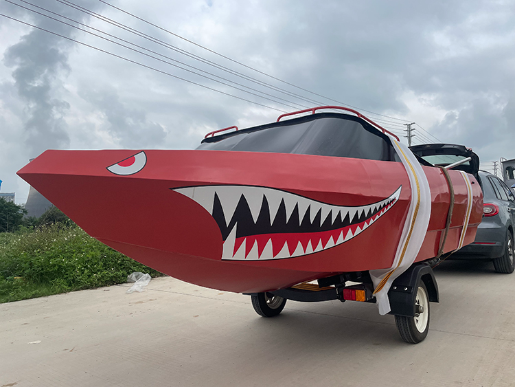 Aluminum Jet Boat Personal Watercraft Inboard Motor Run In Shallow ...