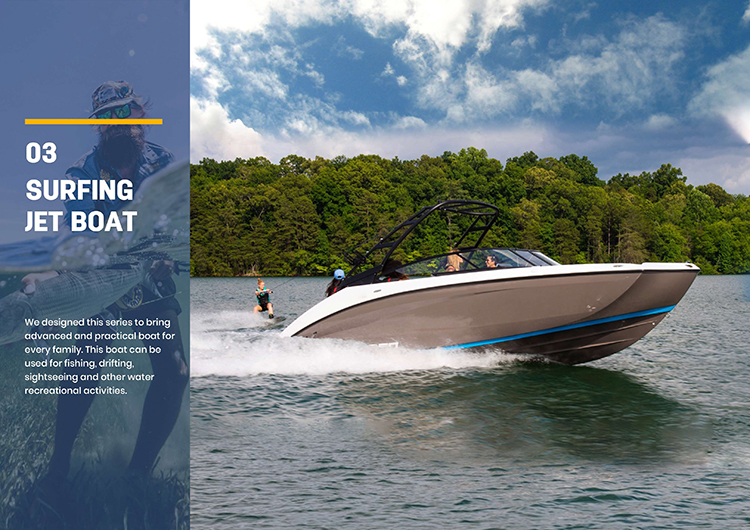 Aluminum Jet Boat Personal Watercraft Inboard Motor Run In Shallow ...