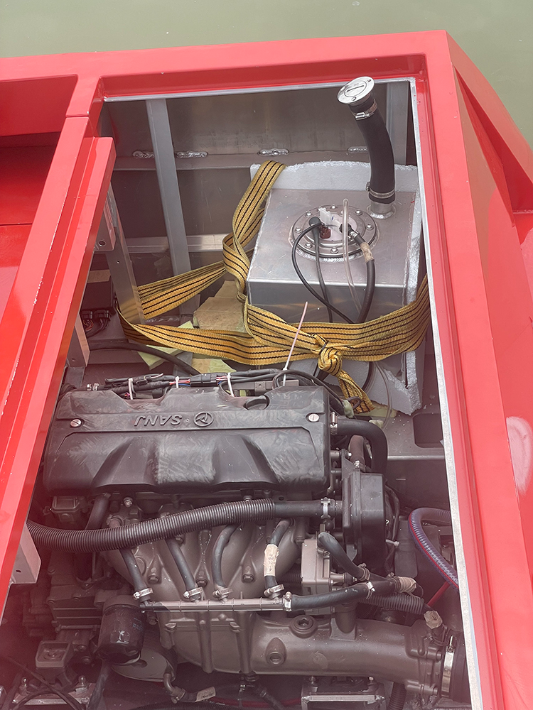 Aluminum Jet Boat Personal Watercraft Inboard Motor Run In Shallow ...