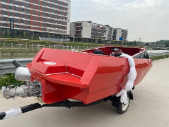 Aluminum Jet Boat Personal Watercraft Inboard Motor Run In Shallow ...