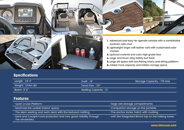 Aluminum Jet Boat Personal Watercraft Inboard Motor Run In Shallow ...