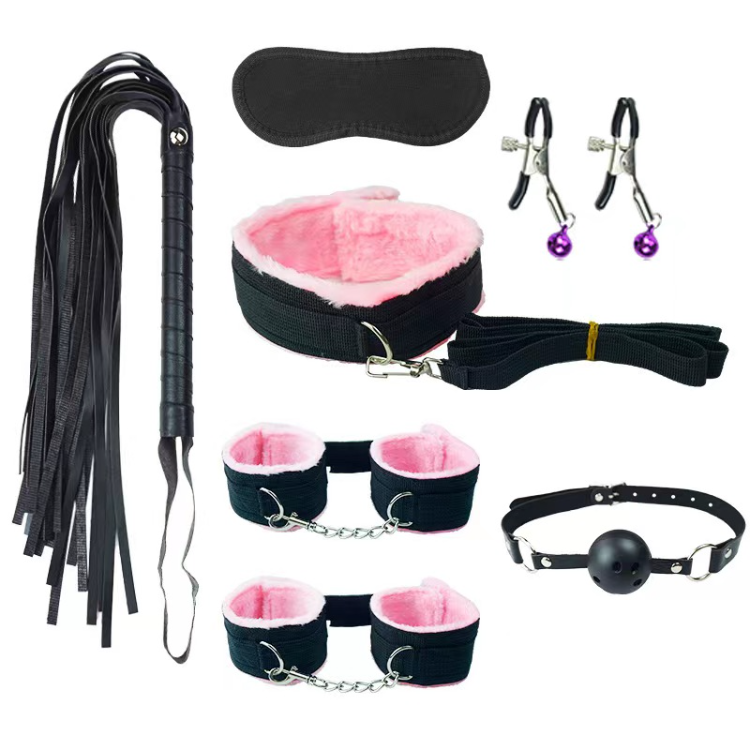 Buy China Wholesale 7 Pieces Sex Bondage Gear Set Plush Sex Couples