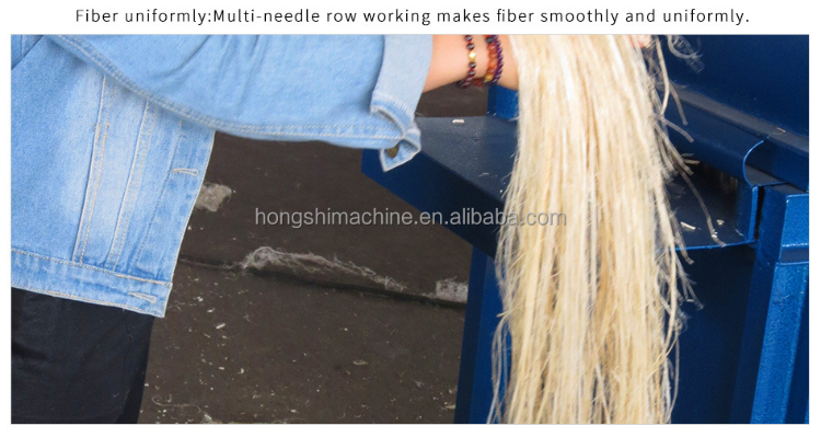 Semi Automatic Sisal Fiber Brushing Machine / Banana Stem Fiber ...