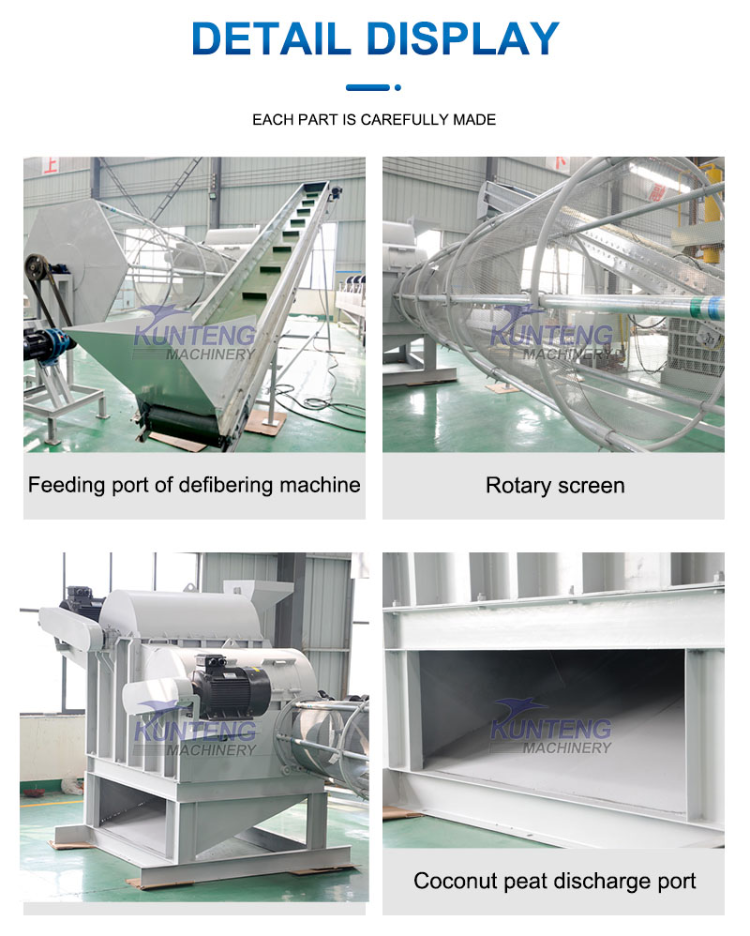 Prime Quality Low Price Coconut Coir Fiber Extracting Making Machine ...