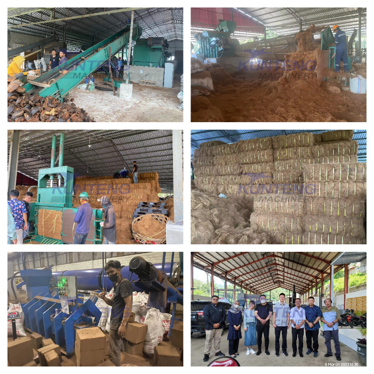 Prime Quality Low Price Coconut Coir Fiber Extracting Making Machine ...