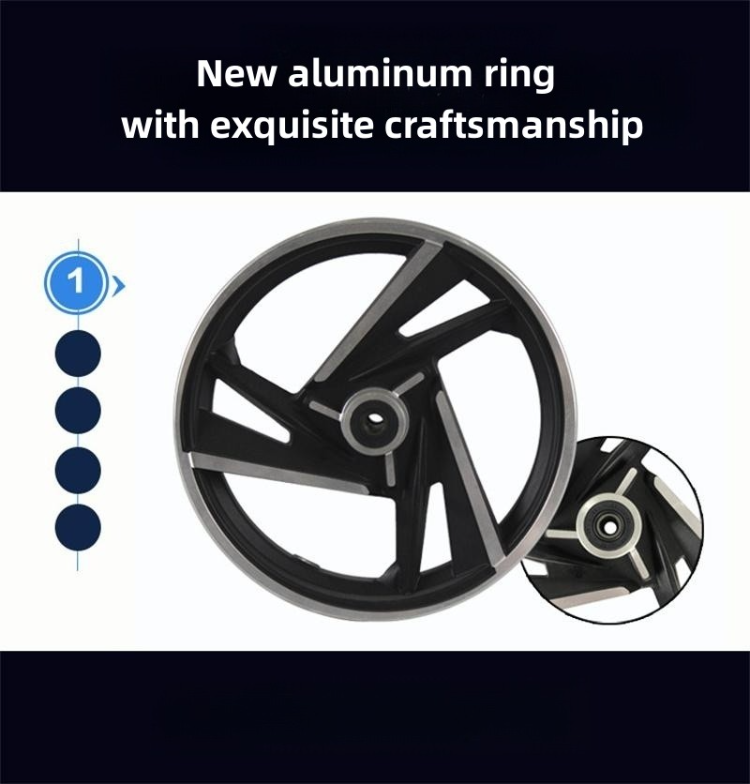 Buy Wholesale China Motorcycle Accessories 10/12 Inch Aluminum Alloy ...