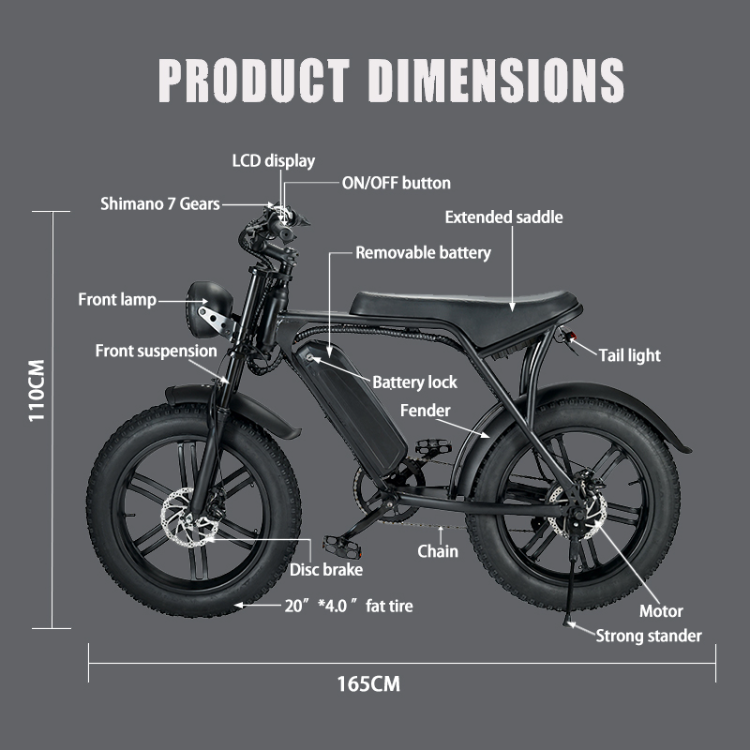 Buy Wholesale China All Terrain Electric Bicycle Long Range Off Road ...