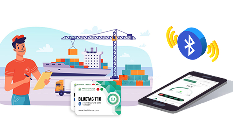 2023 New Model Ble Temperature Sensor Beacon Temperature Data Logger $6 ...