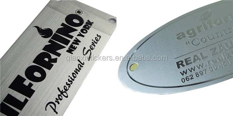 Custom Stainless Steel Label Metal Barcode Logo Tags - China Wholesale ...