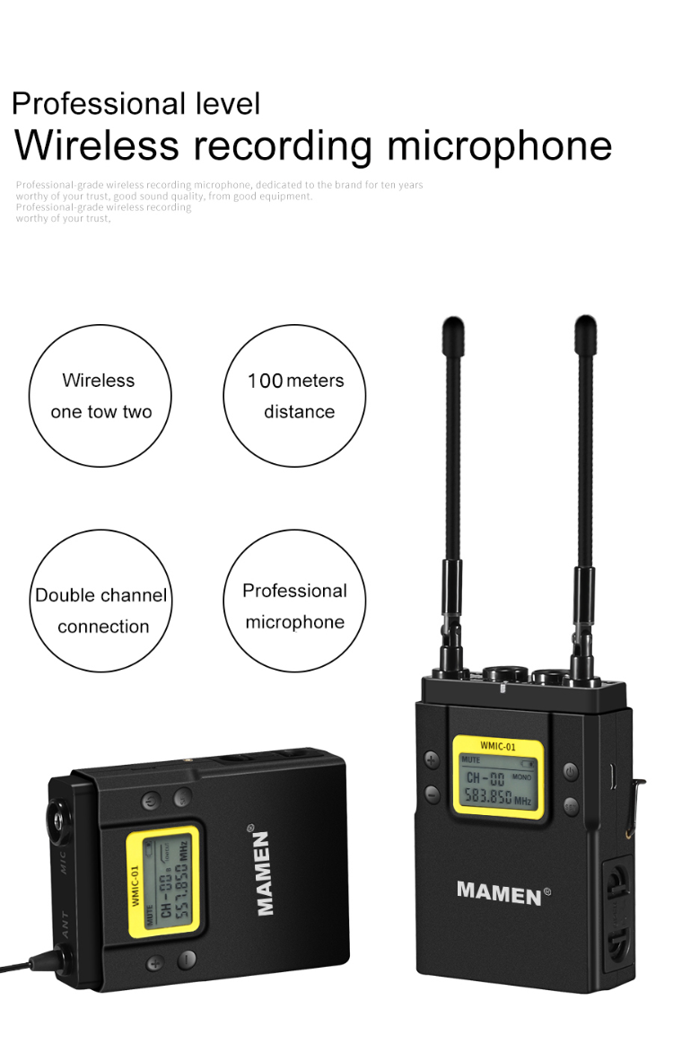 Buy Wholesale China Own Label Compact Wireless Microphone System ...