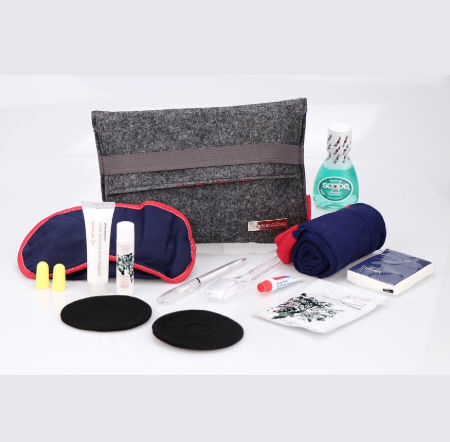 Free Sample Airline Kit Travel Travel Kit Airline Toiletry Travel Kit ...