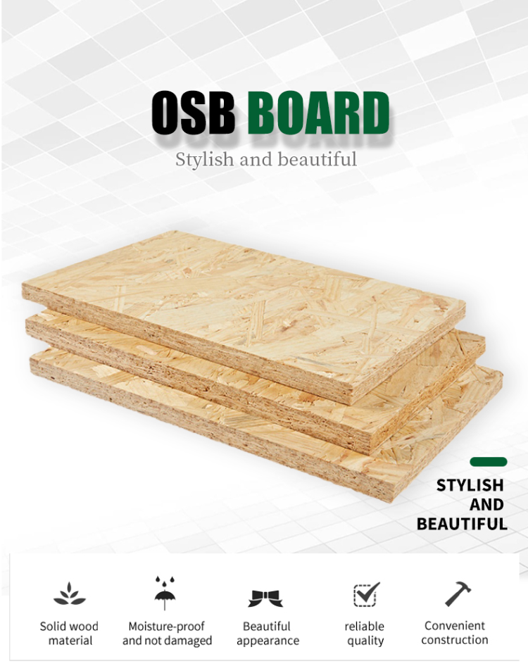 Buy Wholesale China 4x8 1220x2440mm Structural Osb 2 Osb 3 Plywood Construction Use Oriented ...