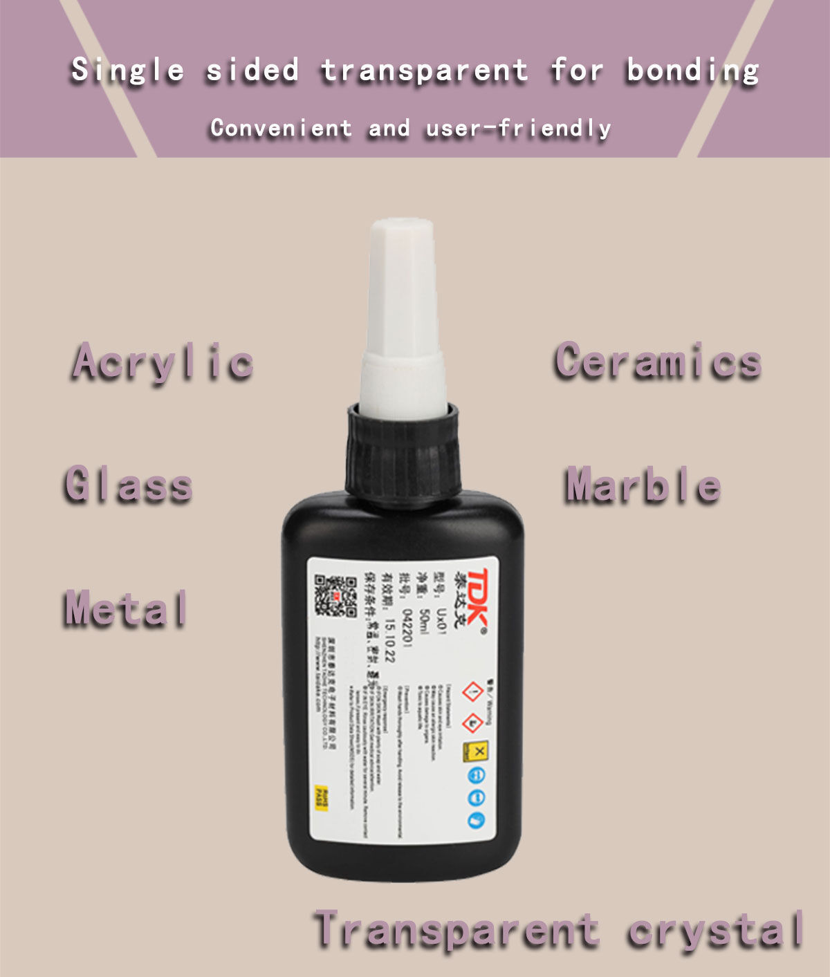 Buy Wholesale China Water Resistant Uv Adhesive, Shadow Free Adhesive ...