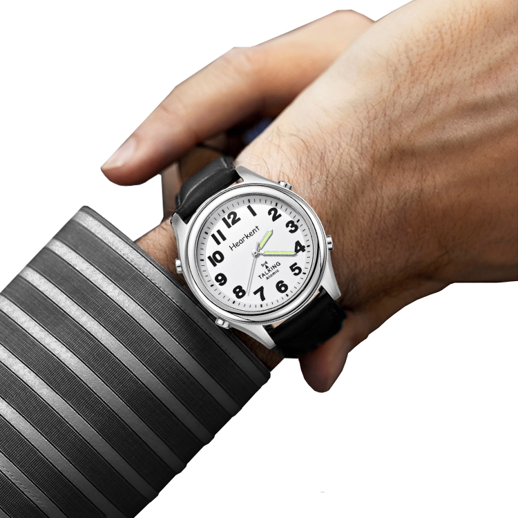 Hearkent Uk Or Us Atomic Talking Watch For Blind Or Elder People Loud ...