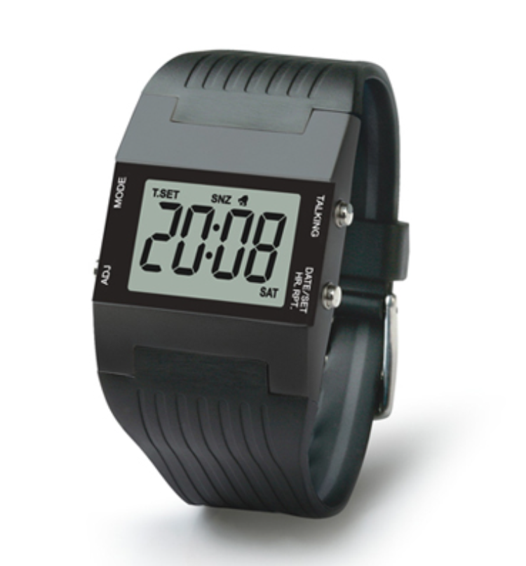 Buy Wholesale China Led Talking Watch With Time And Alarm For Visually ...