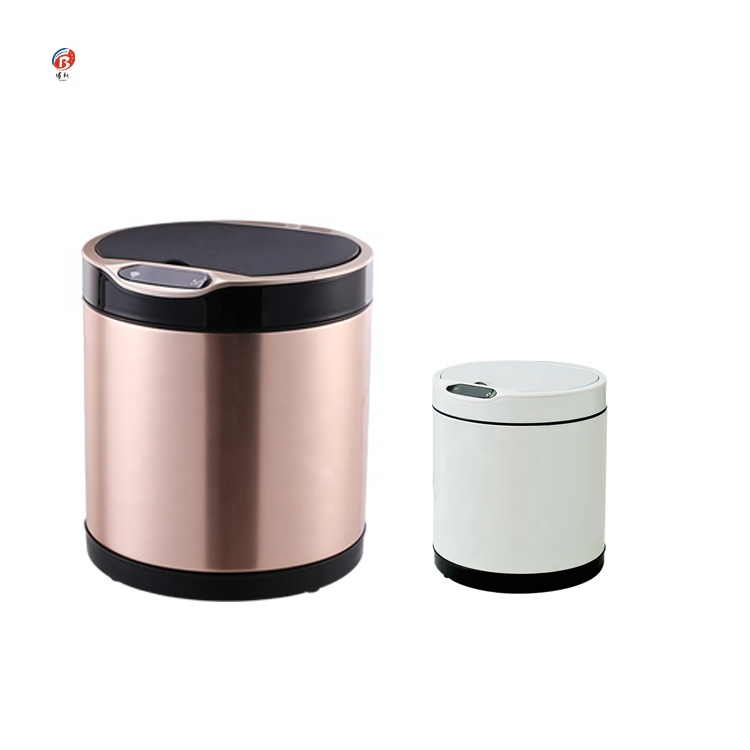 Office Automatic Sensor Dustbin Smart Sensor Waste Bins Plastic Home ...