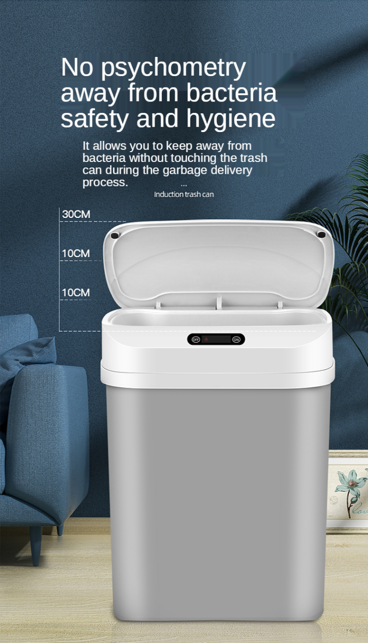 Buy Wholesale China Automatic Trash Bin Garbage Can Self Sealing ...