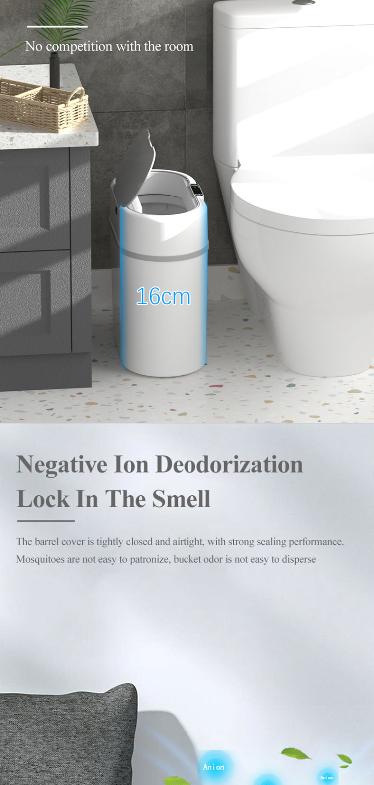 Buy Wholesale China 11l Intelligent Automatic Touch Free Rectangular ...