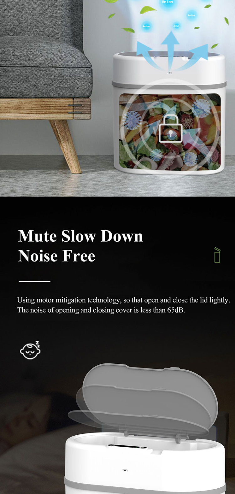 Buy Wholesale China 11l Intelligent Automatic Touch Free Rectangular ...