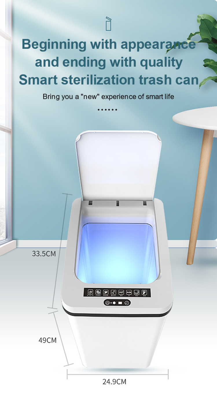 Buy Wholesale China 30l High Capacity Smart Touchless Sensor Bin ...